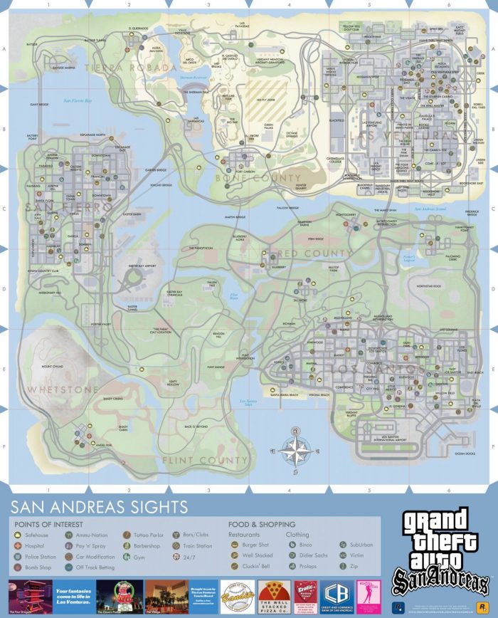Mapas de GTA (Grand Theft Auto) - The Arcader
